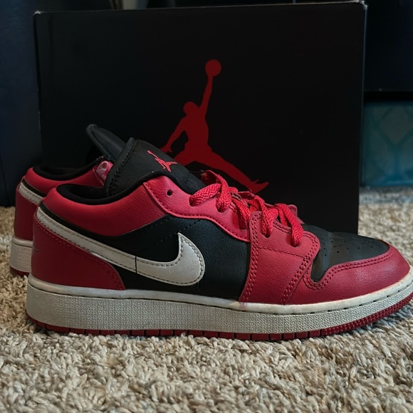 Jordan | Shoes | Jordan Low Black Very Berry | Poshmark
